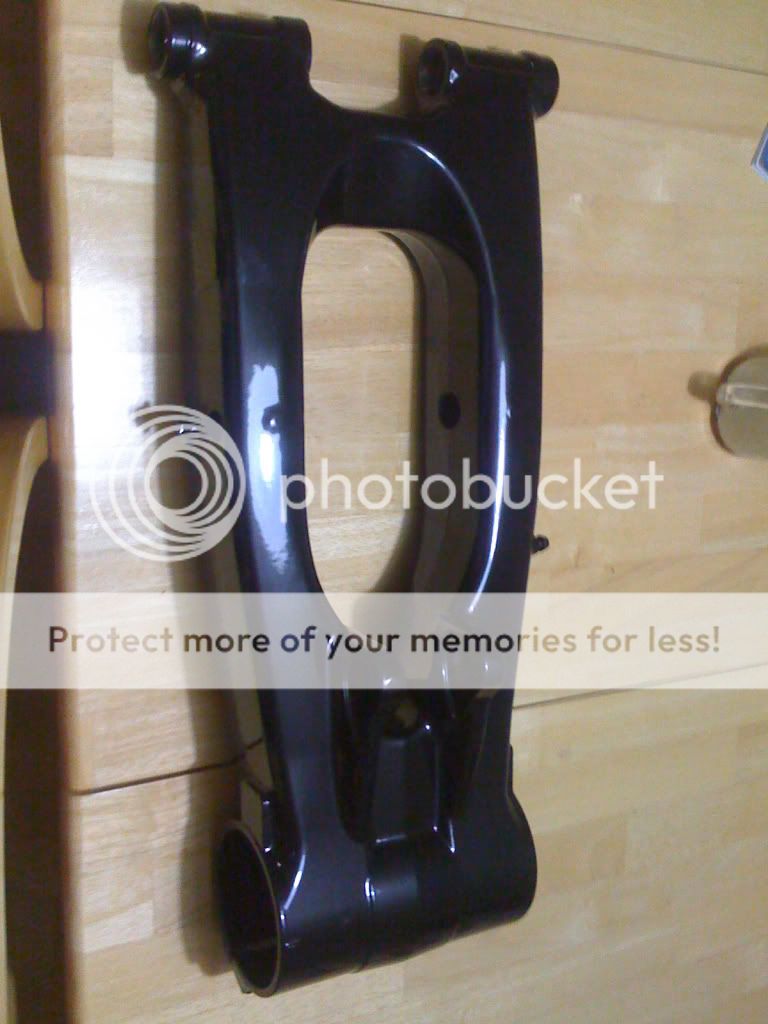 Raptor 700 swingarm Powder Coated Gloss Black | Modded Raptors Forum