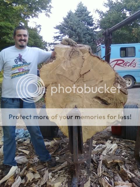 Log splitter with wedge on foot or cylinder | Arborist, Chainsaw & Tree ...