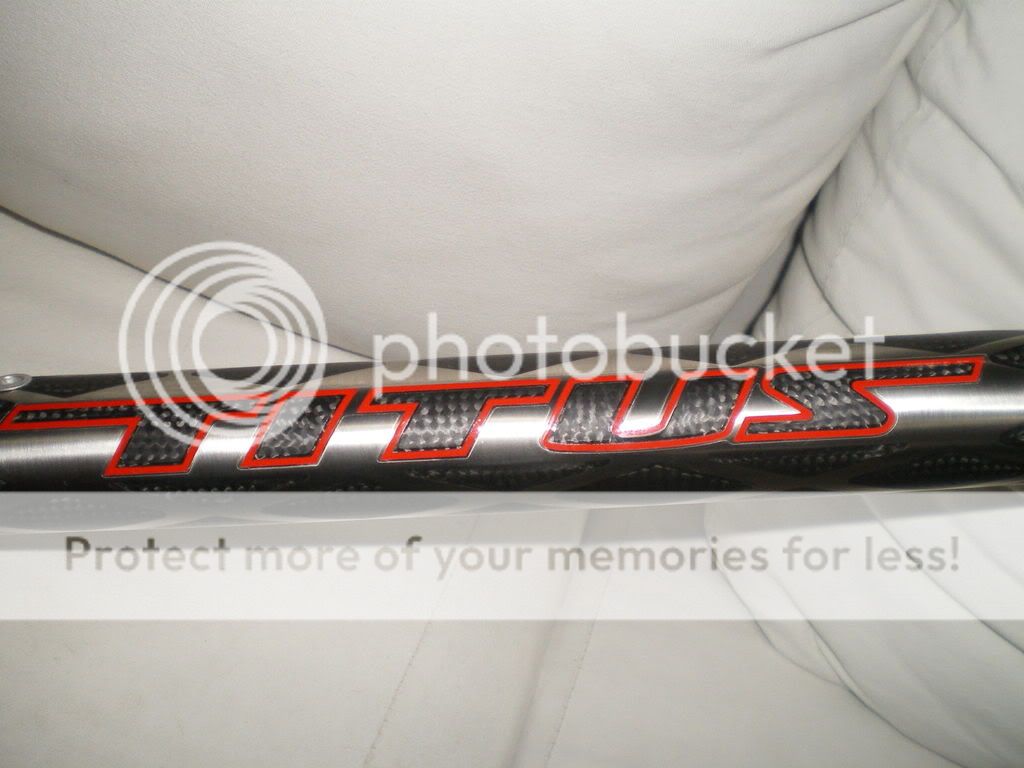 08' titus racer x exogrid - Weight Weenies