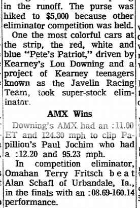 Super Stock AMX .com - #39 Pete's Patriot