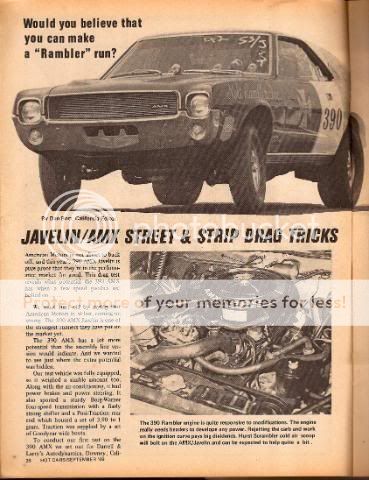 Super Stock AMX .com - #41 Nolt Rambler/Mylins